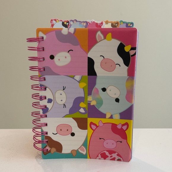 Squishmallows | Office | New Cow Squad Squishmallow Tabbed Journal ...